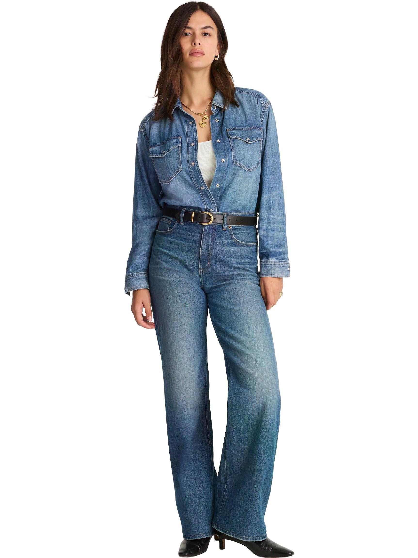MADEWELL The Perfect Vintage Wide-Leg Jean